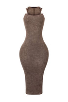 Raymond Mineral Wash Long Dress – EDGE