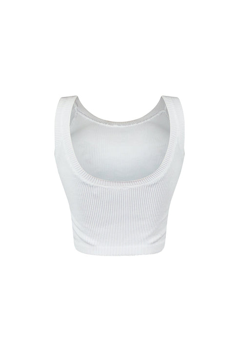 True Love Ribbed Graphic Tank Top – EDGE