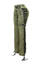 Unholy Side Lace Up Denim Jeans – EDGE