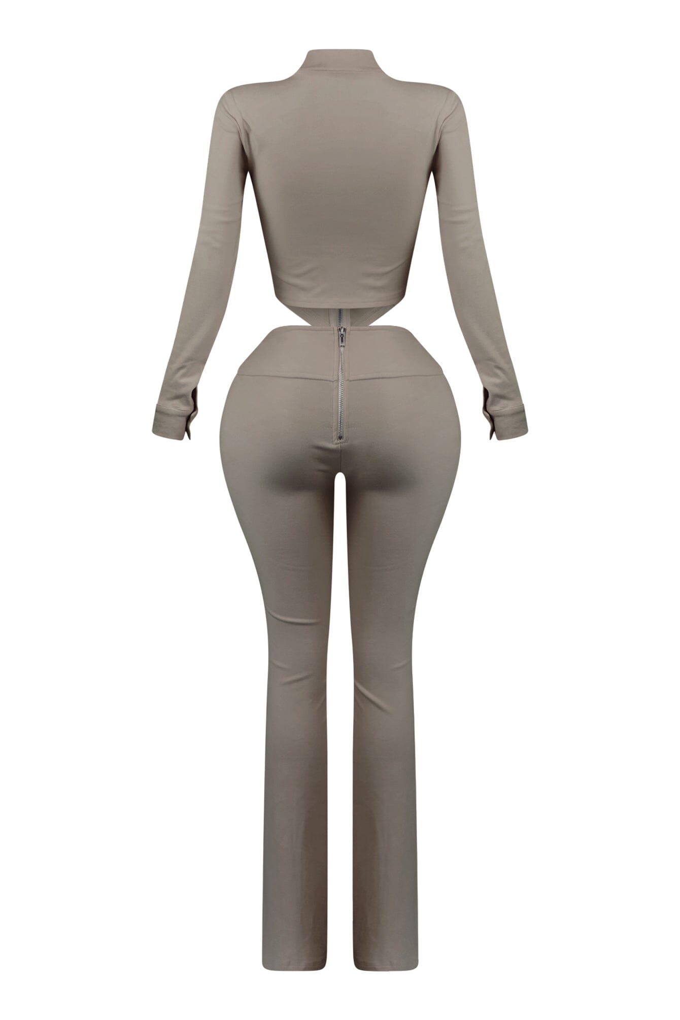 Jacqueline Zip Up Top & Pants SET – EDGE