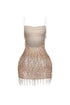 Attractive Sequin Fringe Mini Dress – EDGE