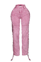 Unholy Side Lace Up Denim Jeans – EDGE