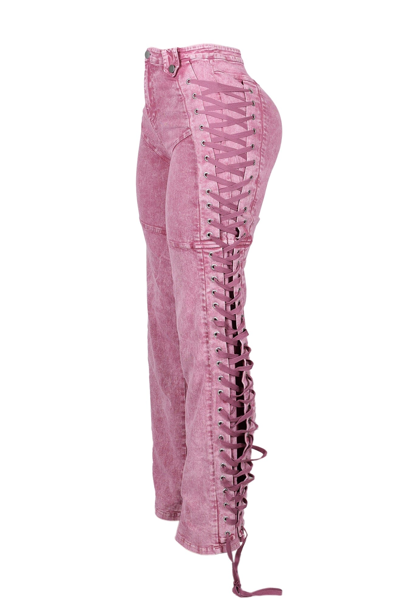 Unholy Side Lace Up Denim Jeans – EDGE