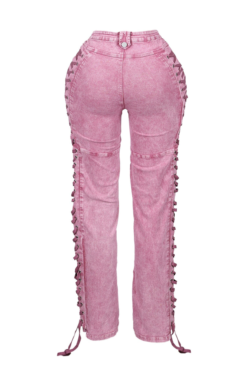 Unholy Side Lace Up Denim Jeans – EDGE