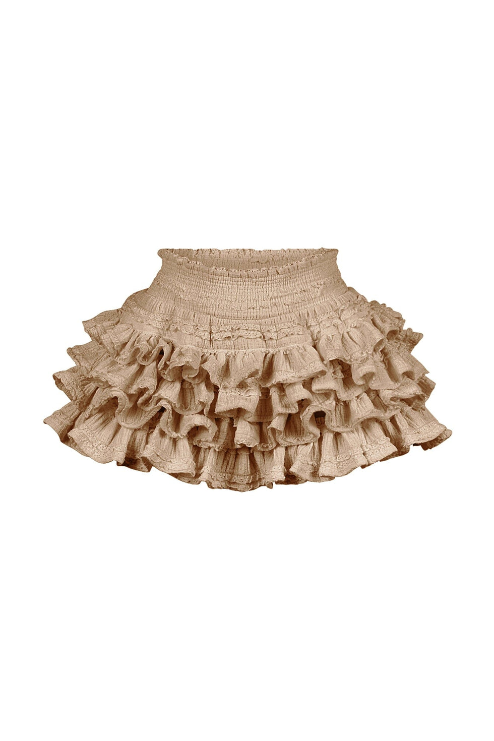 Alise Knit Ruffle Textured Mini Skort – EDGE