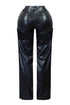 Collins PU Cut Out Button Pants – EDGE