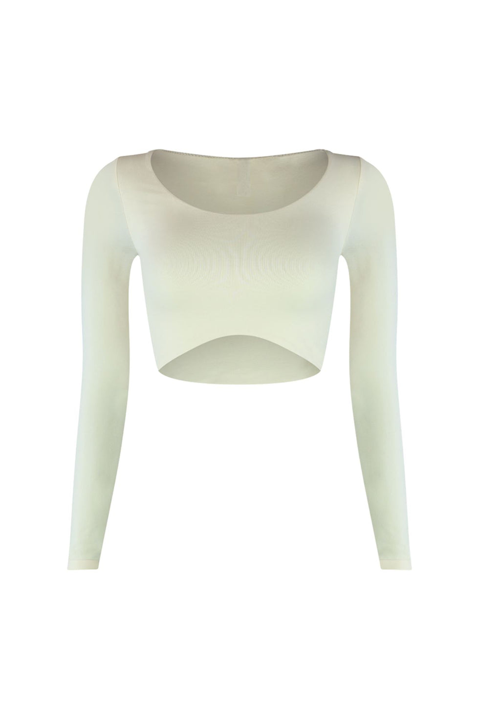 Essential Long Sleeve Basic Crop Top – EDGE
