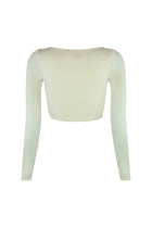 Essential Long Sleeve Basic Crop Top – EDGE