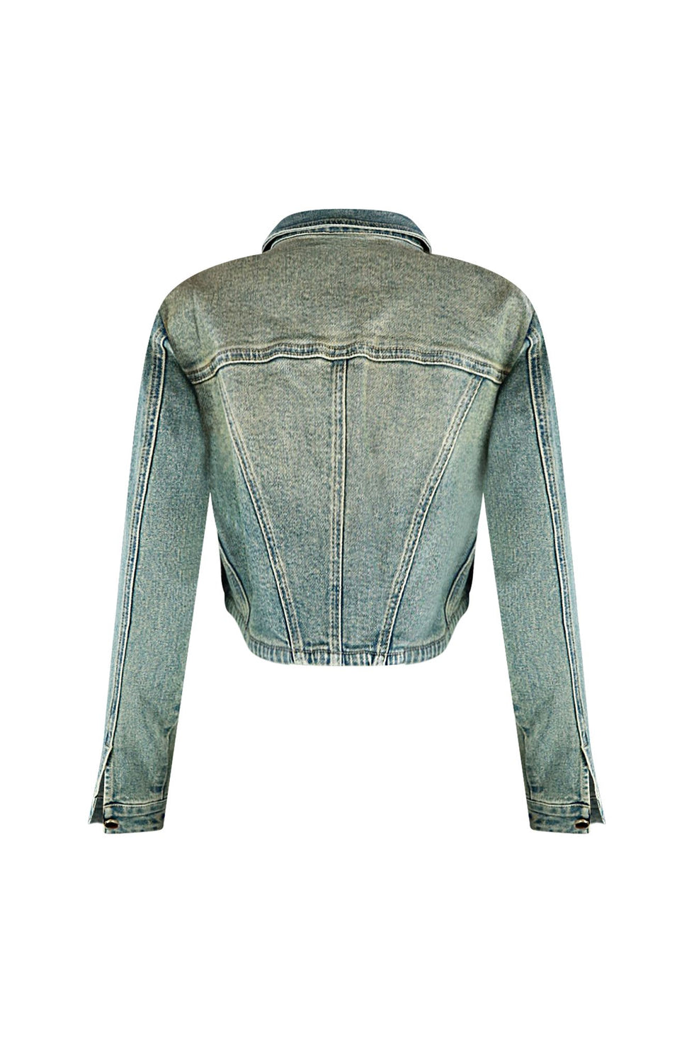 Only The Young Denim Corset Jacket – EDGE