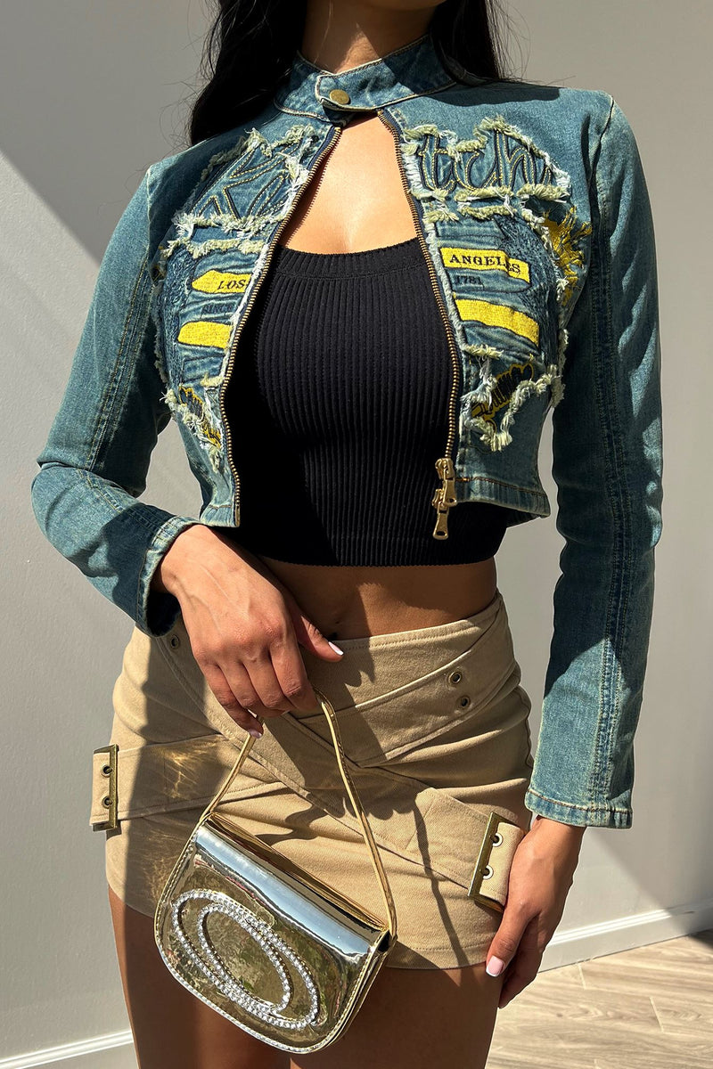 Lover Girl Denim Washed Graphic Jacket – EDGE