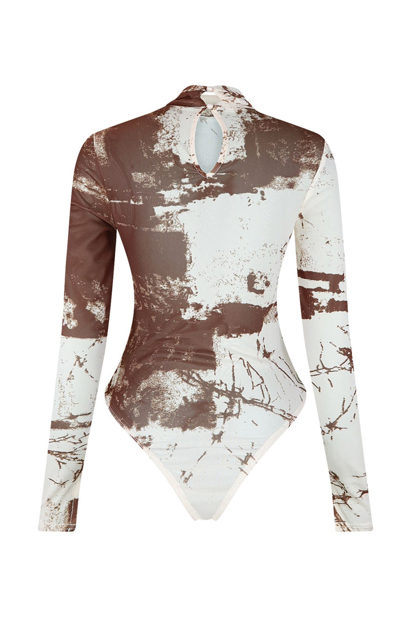 Soul Catcher Mesh Print Bodysuit – EDGE